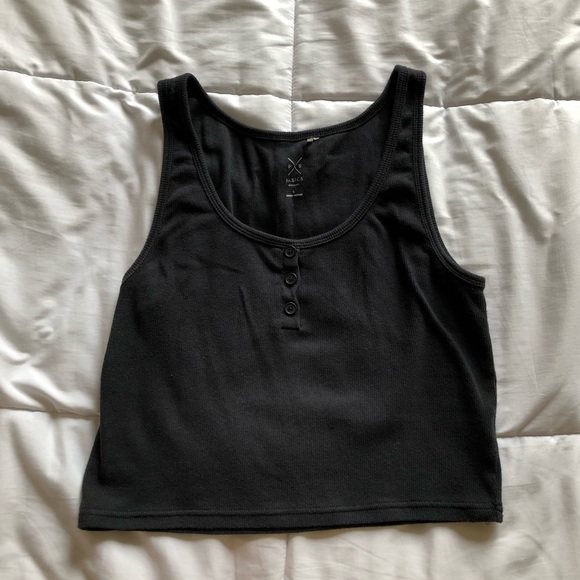 PacSun | Tops | Plain Black Ribbed Tank From Pacsun | Poshmark